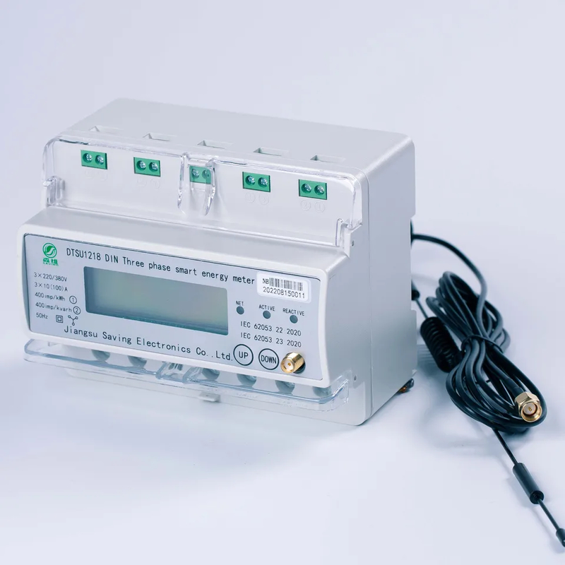 AC/DC Smart Prepaid Energy Meter dengan Komunikasi GPRS/GSM dan Layar ...